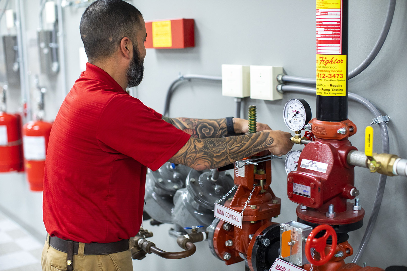 Fire Alarm System - Alnoor Projects & Technical Services
